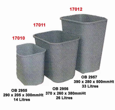 Fire Resistant Office Litter Bins (comparable with Rubbermaid Quality ...